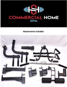 Commercial Home Gym - Smith Machine, Cables with Built in 160 kg...