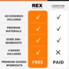 REX Full Body Workout Machines For Home Portable Home Gym With...
