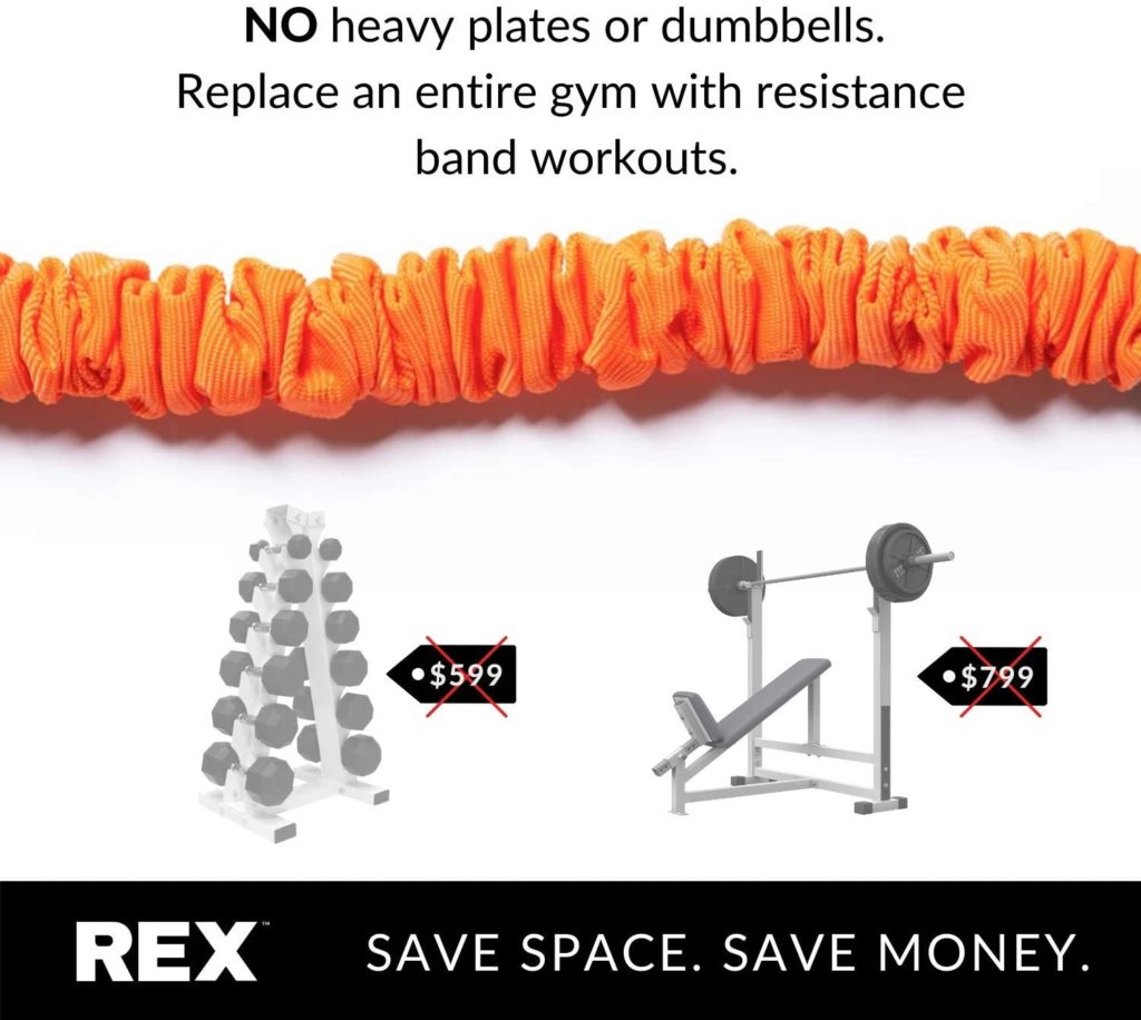REX Full Body Workout Machines For Home Portable Home Gym With...
