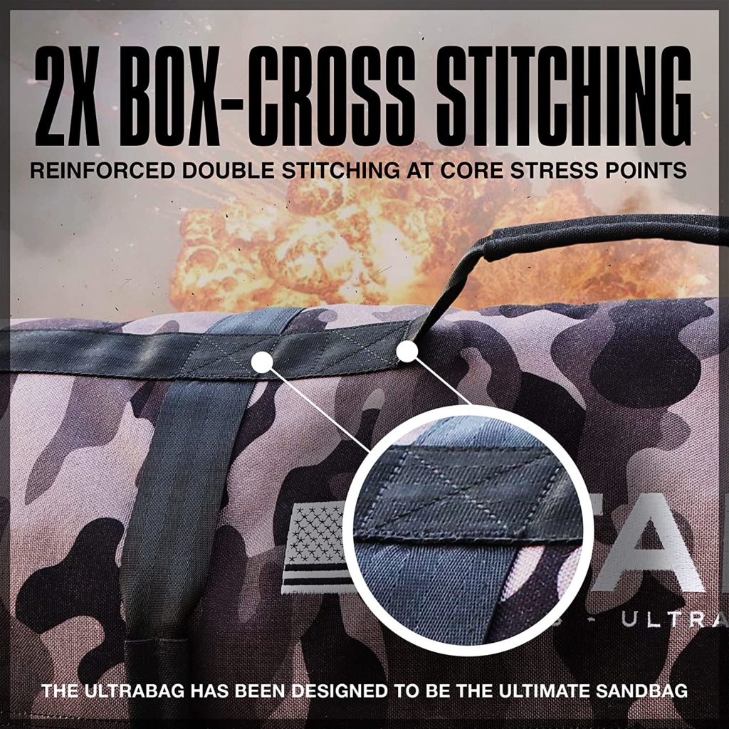 Tank Heavy Duty Workout Exercise Sandbags for Fitness, Military...