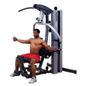 Body-Solid: Home Gym Equipment Set with Universal Weight...