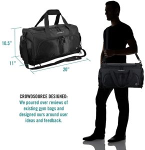 Ultimate Gym Bag 2.0: The Durable Crowdsource Designed Duffel Bag...