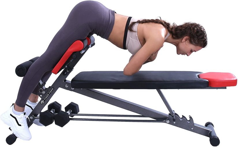 FINER FORM Multi-Functional Weight Bench for Full All-in-One Body...