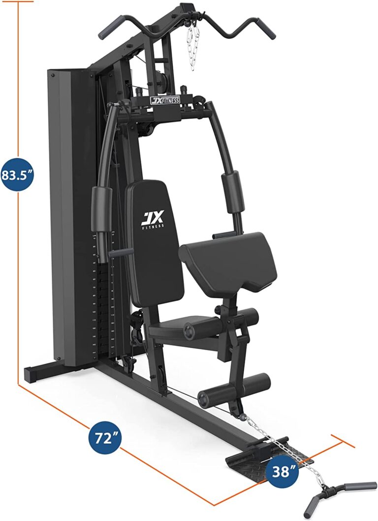 JX FITNESS 150LB Multifunctional Full Body Home Gym Equip...