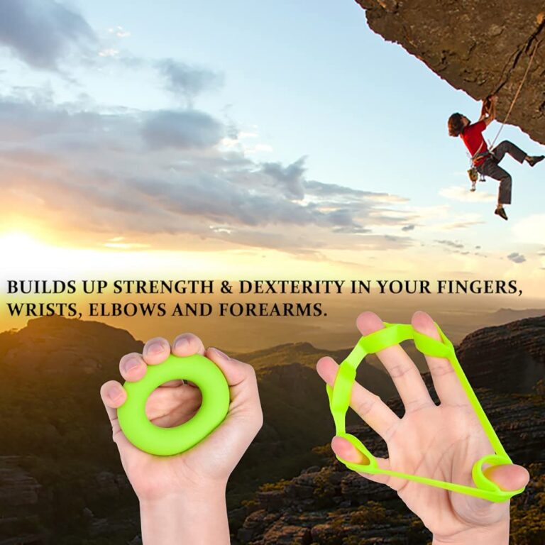 Hand Grip Strengthener, Finger Exerciser, Grip Strength Trainer...
