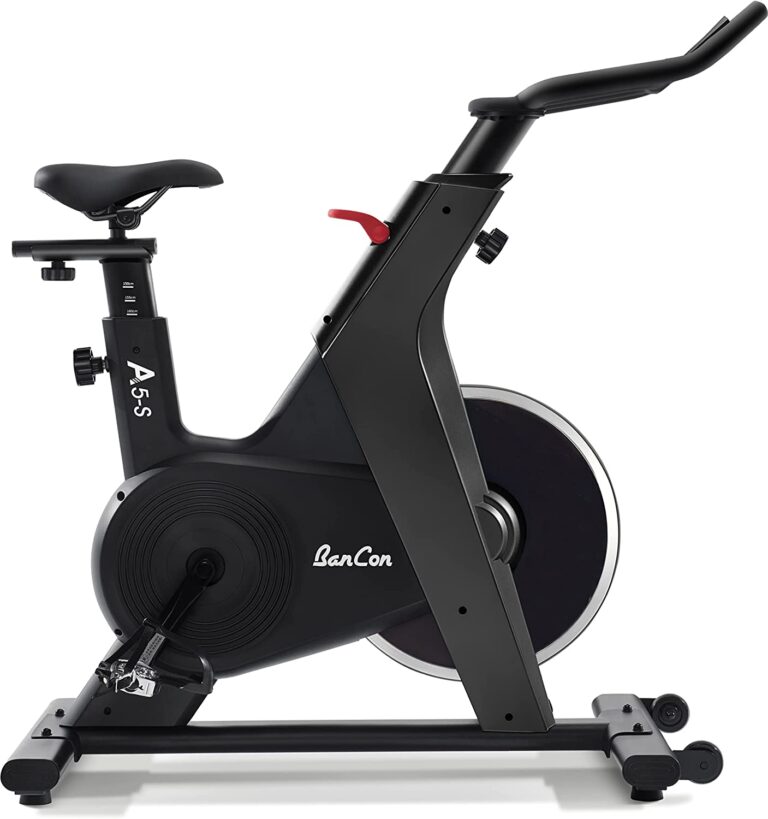 BANCON Zwift Stationary Bike Heavy Flywheel Magnetic Resist...