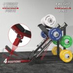 syedee Leg Press Machine with Calf Block, Adjustable Leg ...