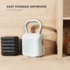 Fiar Adjustable Weights Kettlebell Set - Quickly Easy Adjusts 6...