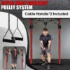Cable Crossover Machine, syedee Functional Trainer with 17...