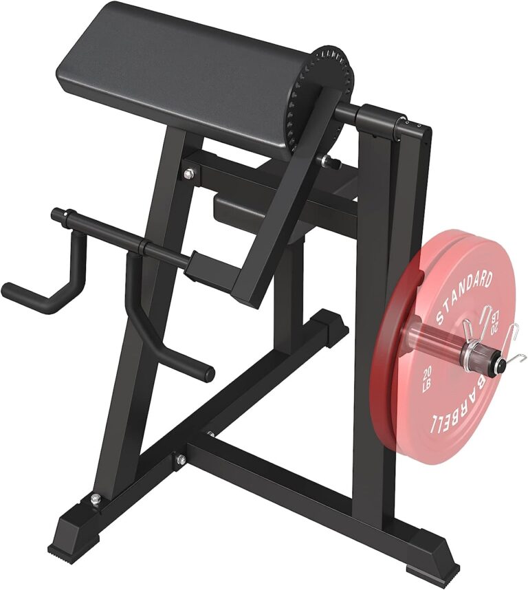 GMWD Bicep Tricep Curl Machine, Plate Loaded Bicep Curls...