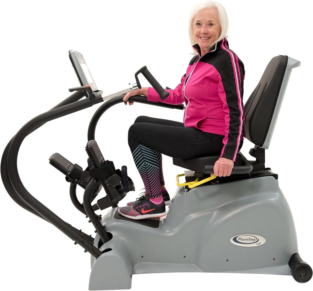 HCI Fitness PhysioStep LXT-700, Recumbent Linear Step Cross...