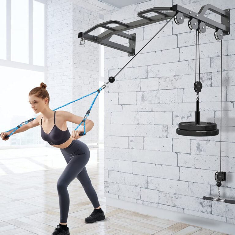 Kipika Wall Mounted Multifunction Cable Pulley System Gym...
