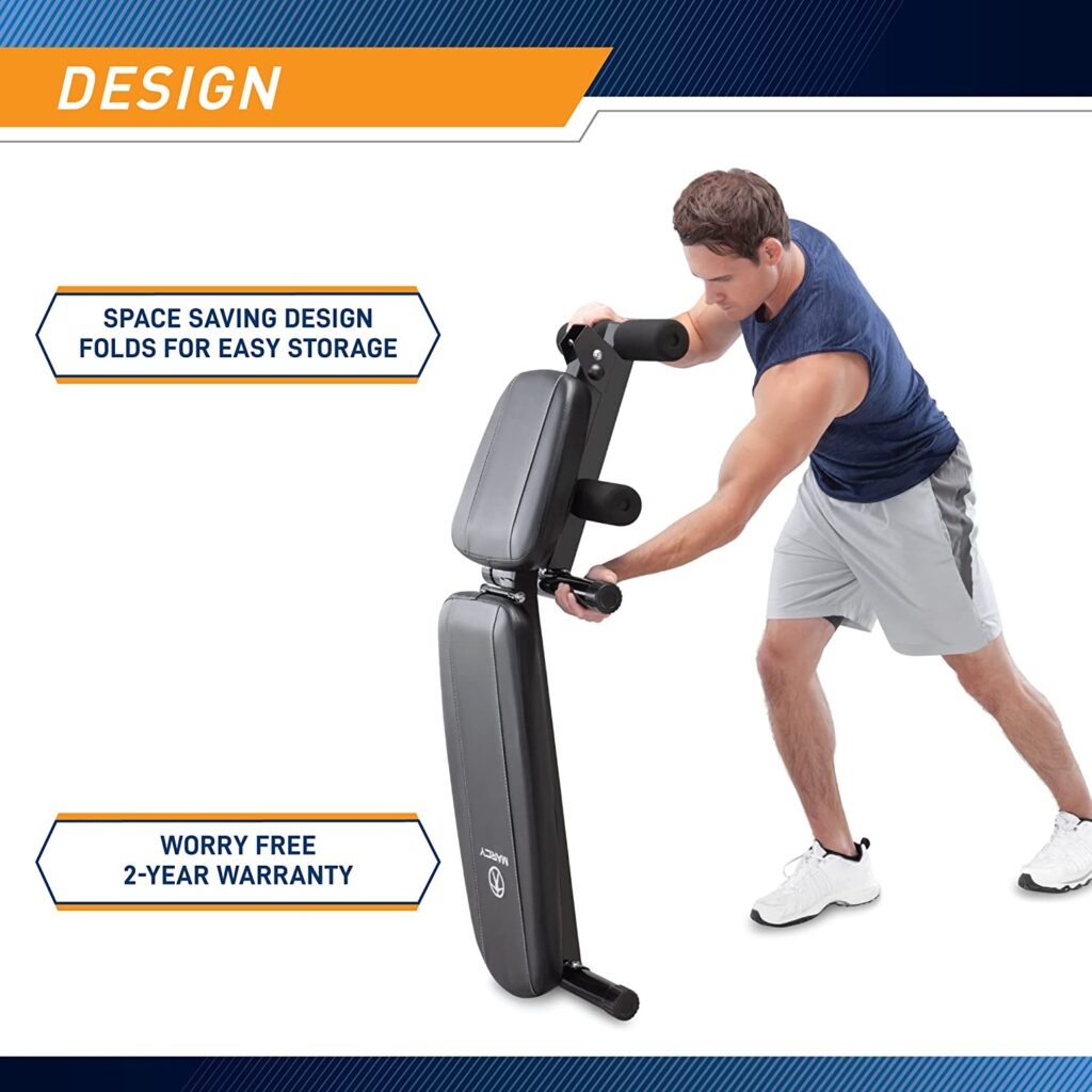 Marcy Multi-Position Adjustable Utility Bench for Home Gym...