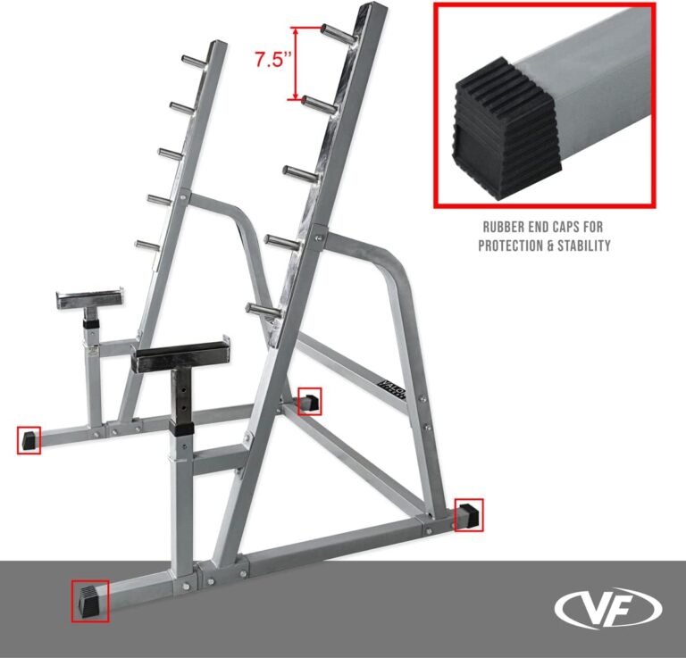 Valor Fitness Bench Press and Squat Rack Combo Half Power...