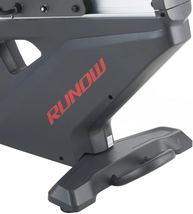 RUNOW Commercial Recumbent Exercise Bike LCD Screen...
