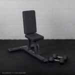 Titan Fitness Seated Stationary Bench, Rated 330 LB, Utility...