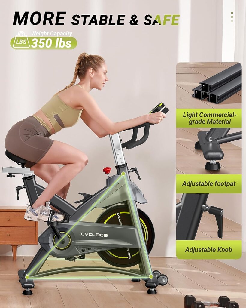 Cyclace PRO Magnetic Exercise Bike 003C 350lbs/003 330lbs...