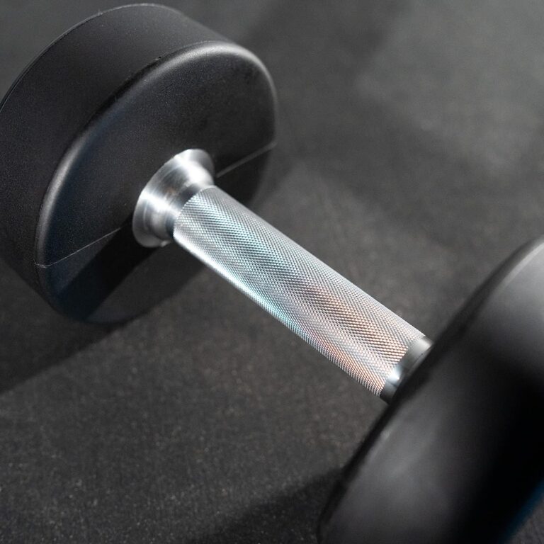 Titan Fitness 25 lb. Pair Round Urethane Dumbbells - GYM READY EQUIPMENT