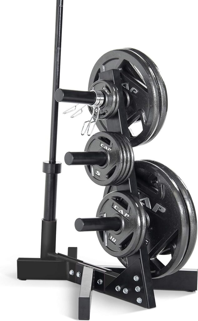 CAP Barbell Olympic Plate Tree Storage Rack, Multiple Colors - GYM ...
