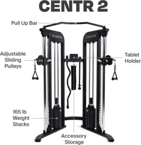Centr 2 Home Gym Functional Trainer - Compact at Home Gym...