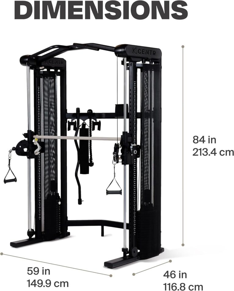 Centr 3 Home Gym Functional Trainer with Selectorized Smith ...