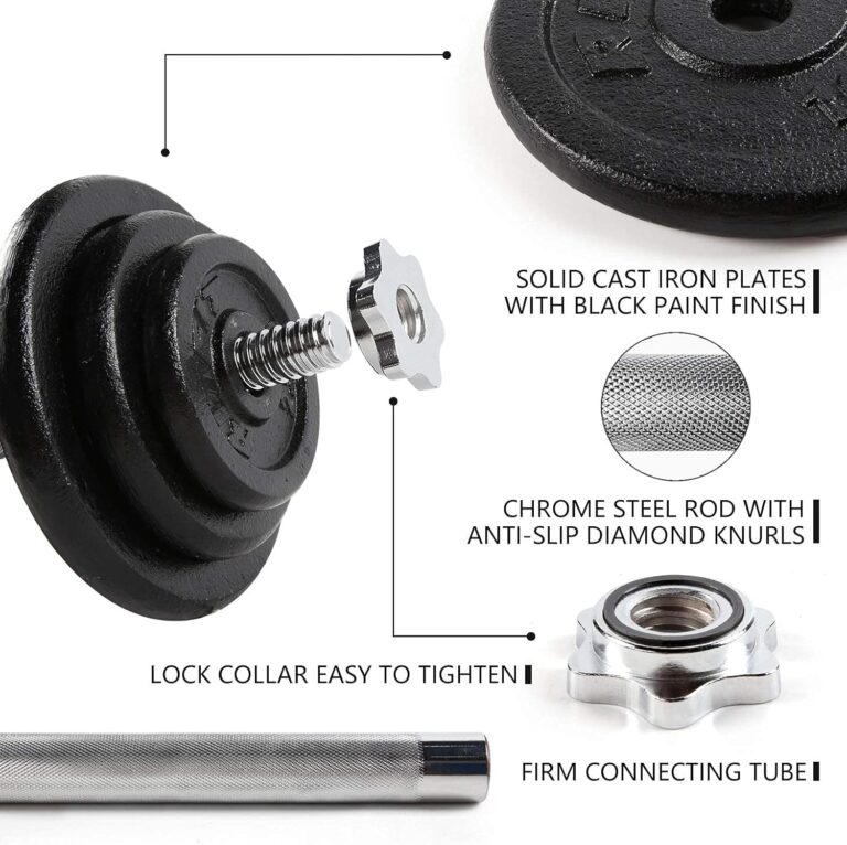 RitFit Weights Set, Dumb Bells Weights Set, Adjustable ...