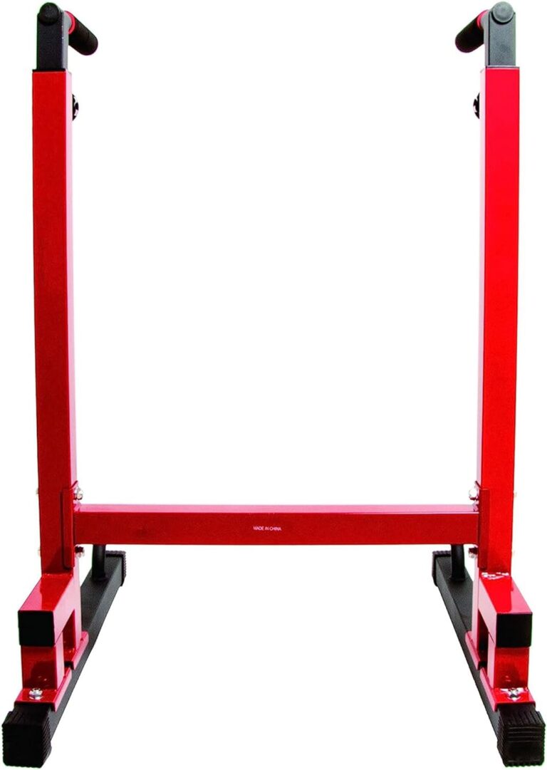 BalanceFrom Multi-Function Dip Stand Dip Station Dip bar with...