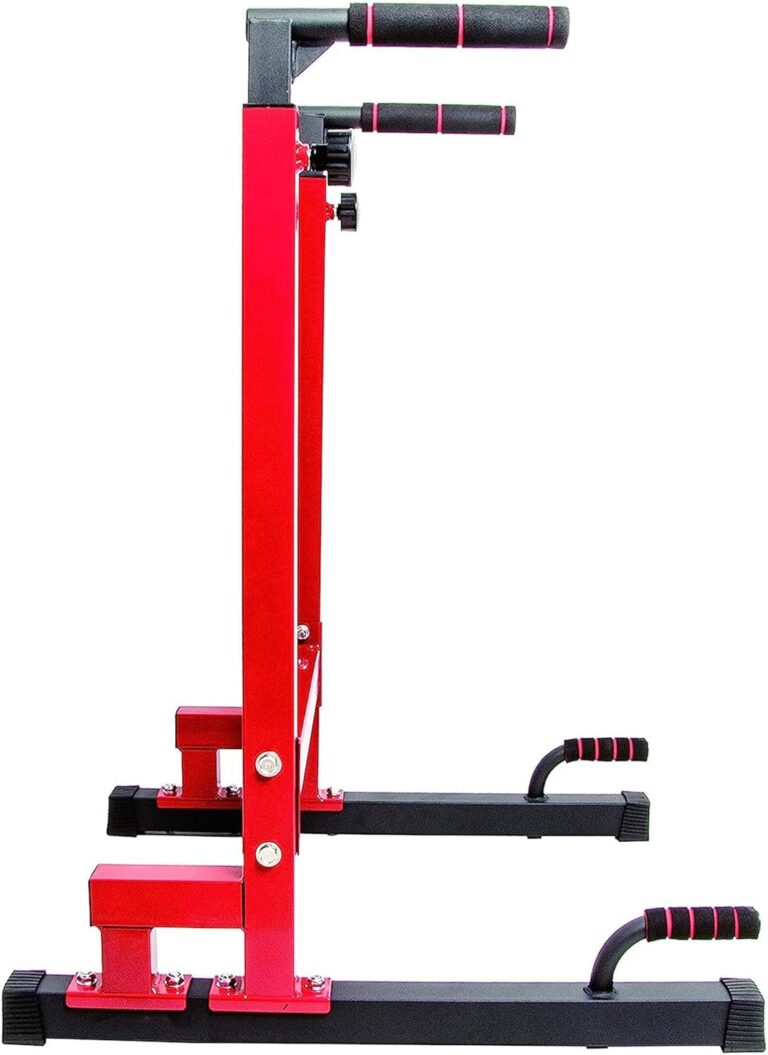 BalanceFrom Multi-Function Dip Stand Dip Station Dip bar with...