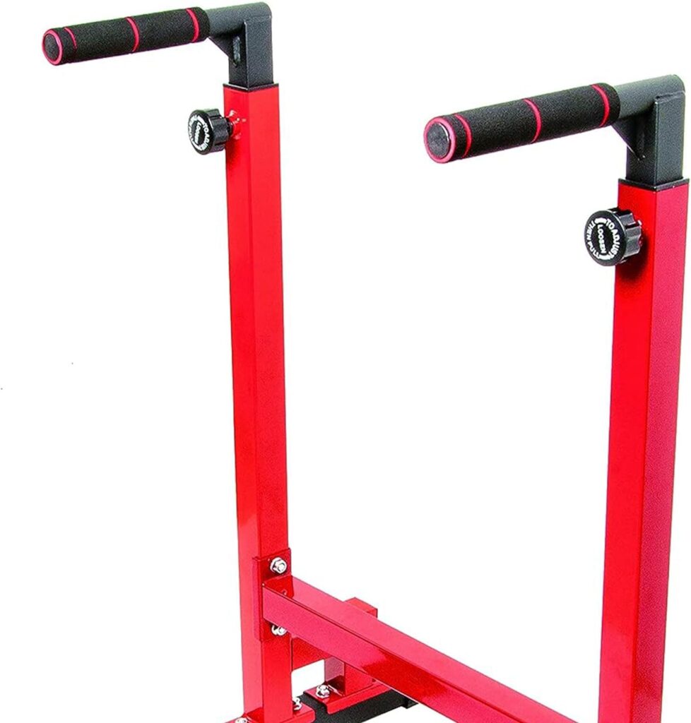 BalanceFrom Multi-Function Dip Stand Dip Station Dip bar with...