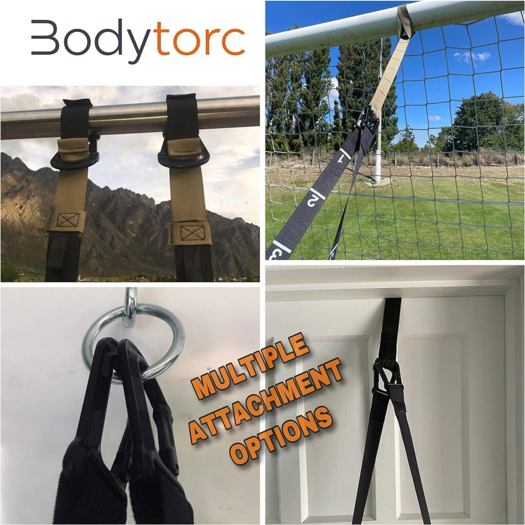 Bodytorc Suspension Trainer, Bodyweight Training Straps for Full...