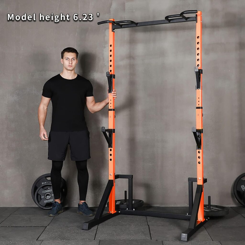 CANPA Multifunction Power Rack with Pull up Bar, Heavy Cap...