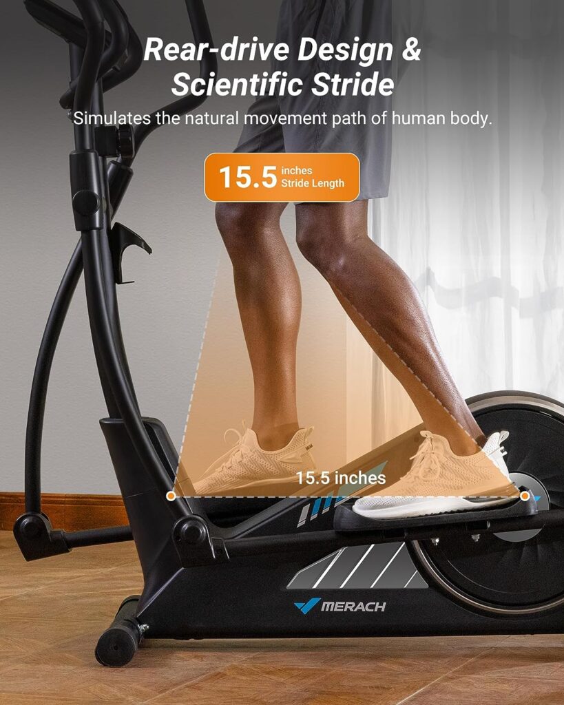 Elliptical Machine Cross Trainer with Optional Exclusive MERACH...
