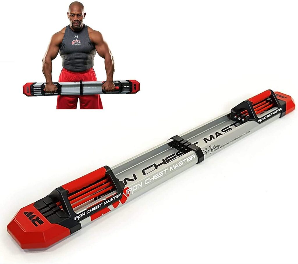 IRON CHEST MASTER Push Up Bar | At Home Workout ...