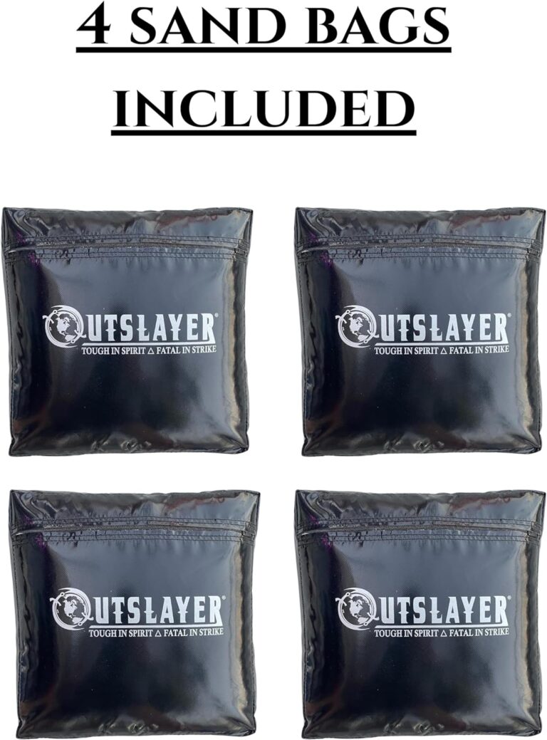 Outslayer Heavy Duty Punching Bag Stand - 7.8ft Tall Boxing ...