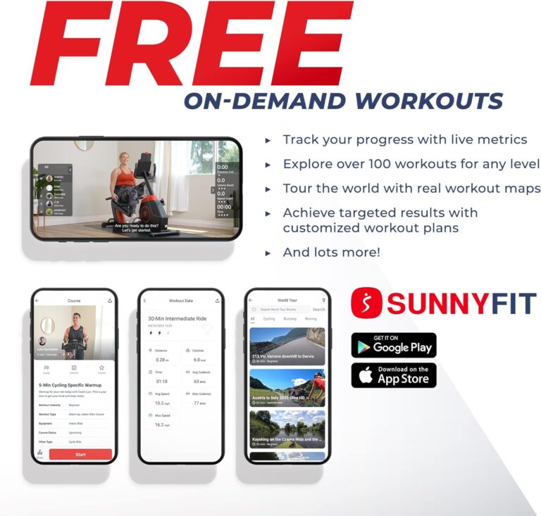 Sunny Health & Fitness Performance Interactive Series ...