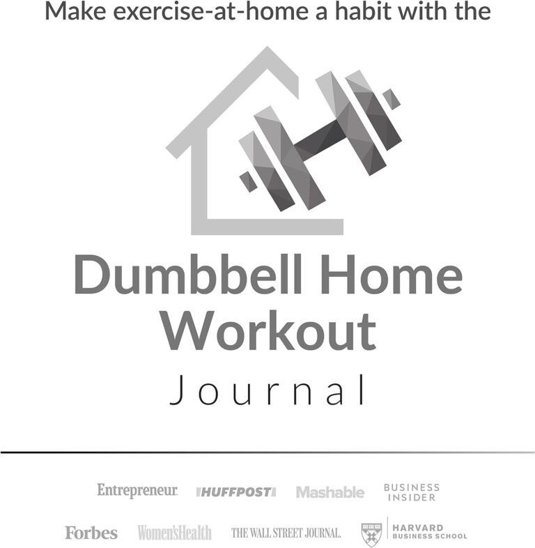 The Dumbbell Home Workout Journal. 13-Week Program. Fitness...