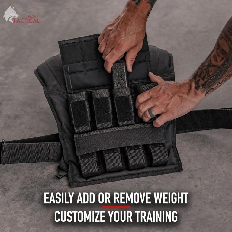 WOLF TACTICAL Weighted Training Vest - Weighted Vest Men...