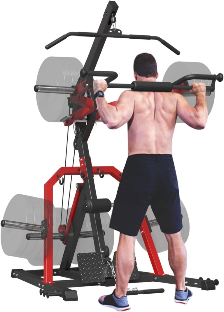 GMWD Leverage Gym, Lever Gym with Weight Bench, 2055LB ...