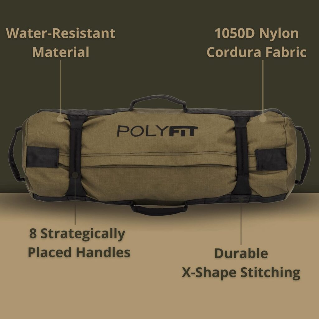 Polyfit Classic Sandbag - Heavy Duty Workout Sandbag for ...