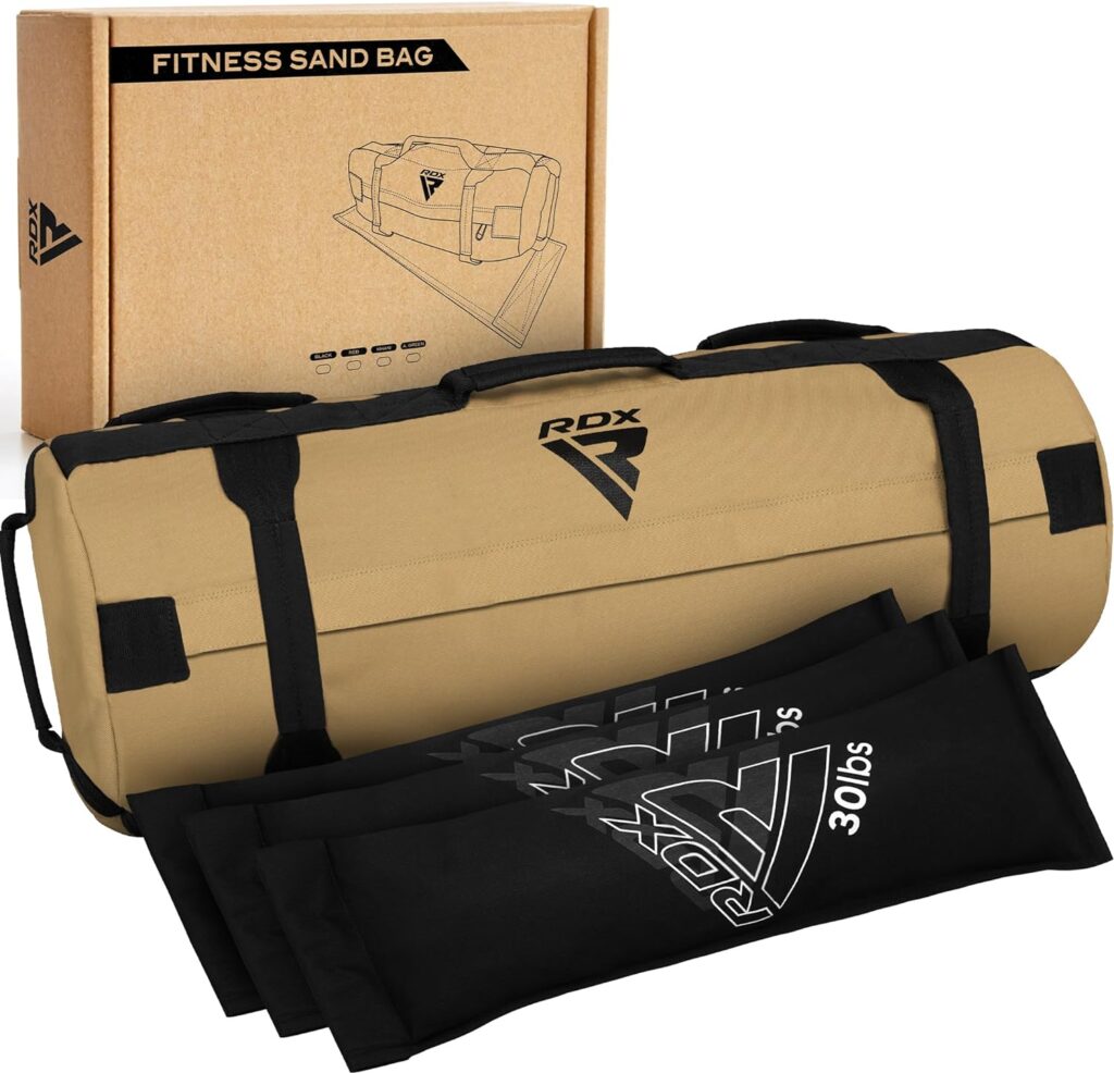 RDX Sandbag for Fitness Weights Training, Unfilled Power Bags...