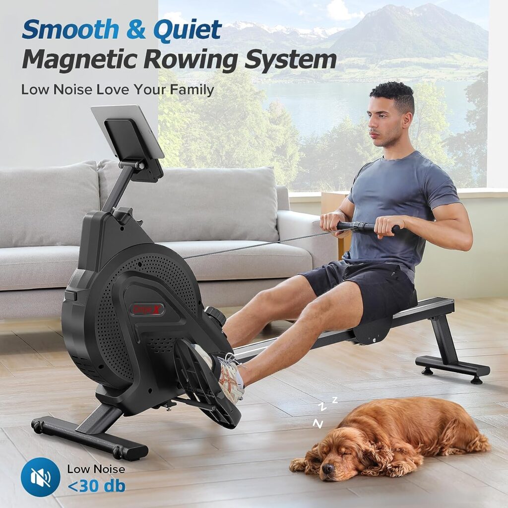 Rowing Machine, [Professional Competition Steel] Dripex ...