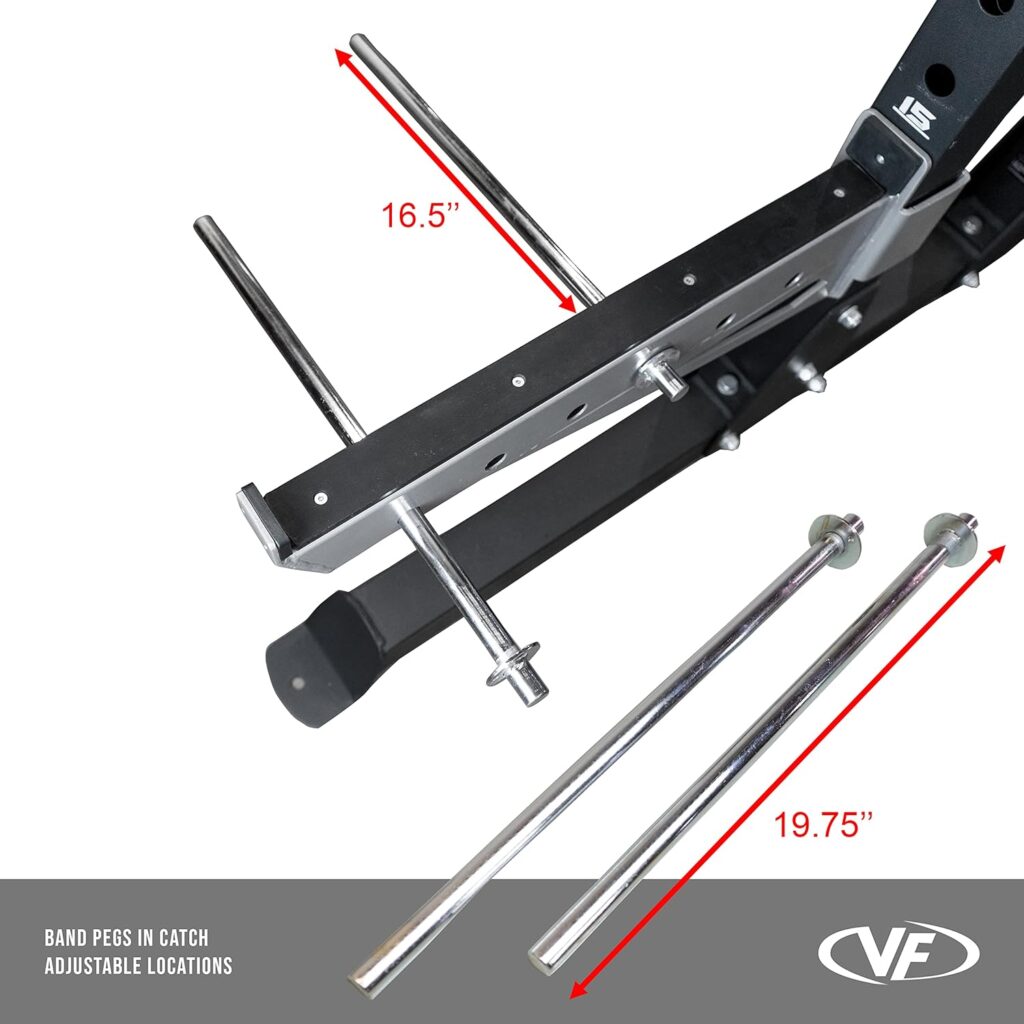 Valor Fitness Half Rack Squat Machine - 5 Position Multi-Grip Pull...