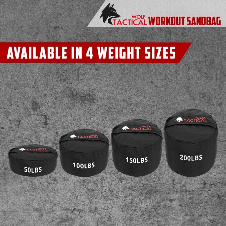 WOLF TACTICAL Sandbag Workout Bag Sand Bags for Weight...