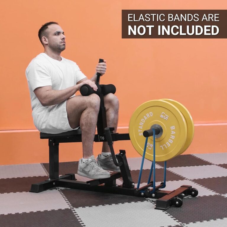 GMWD Calf Raise Machine, Adjustable Seated Calf Machine...