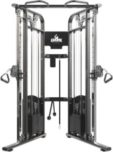 Gronk Fitness Functional Trainer with Dual Weights Stack for ...