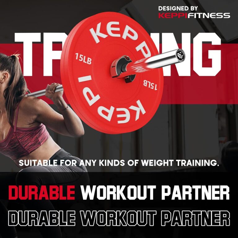 KeppiFitness Barbell Clips, New Concept Barbell Clamps for ...