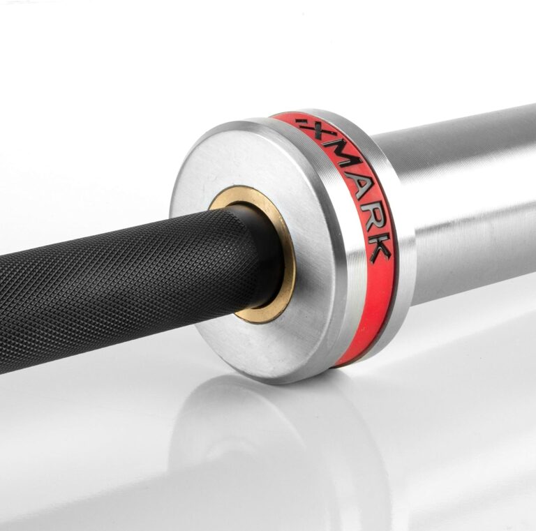XMark Olympic Weight Set with Olympic Bar, Barbell Olympic...