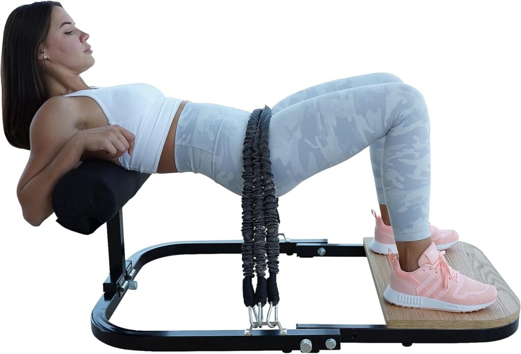 BootySprout Hip Thrust Machine for High Resistance Glute Training - GYM ...