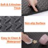 Exercise Mats Puzzle Foam Mats Gym Flooring Mat Cover ...
