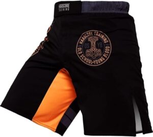 Hardcore Training Fight Shorts Men's Boxing MMA Combat BJJ...